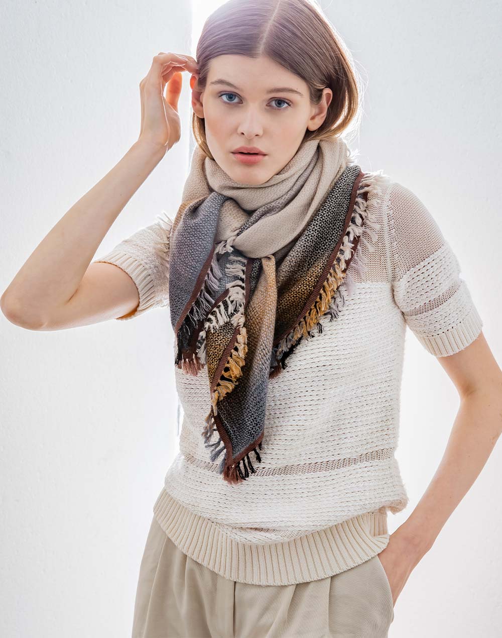 Shop cashmere scarves - Douce Gloire